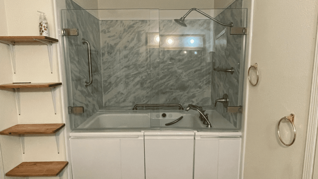 Walk In Shower Ideas For Small Bathrooms | Caliber Home Solutions